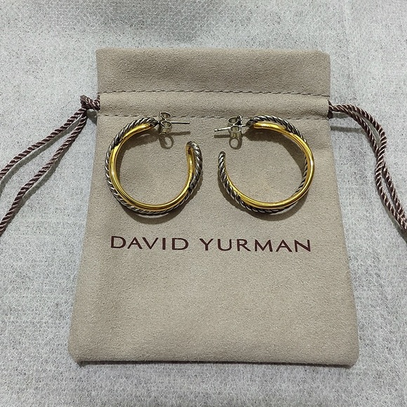 David Yurman | Jewelry | David Yurman 4k Gold And Sterling Silver Cross ...